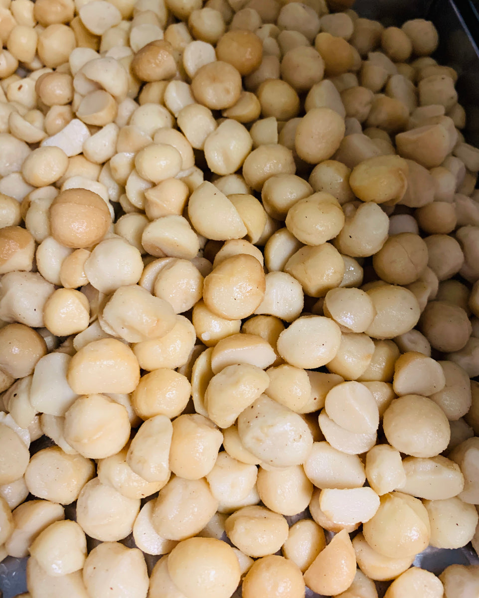 Salted Macadamia Nuts (1/2 lb.) – The Peanut Shoppe - Baltimore